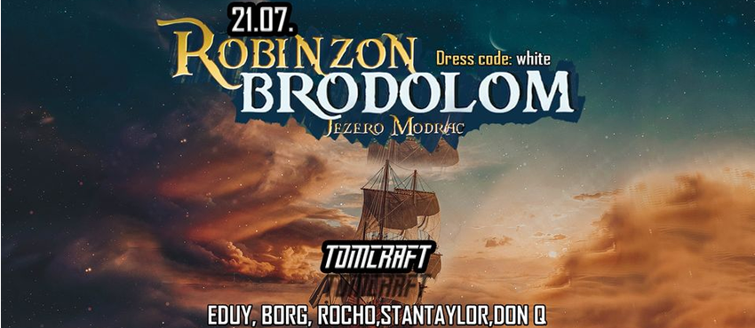 Robinzon BRODOLOM Party 2023 | kupikartu.ba | Sva zabava na jednom mjestu!